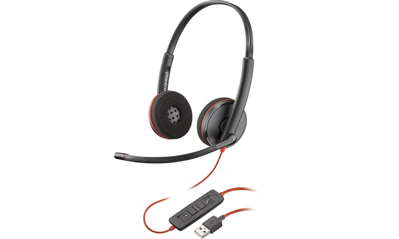 Plantronics Blackwire C3220 USB-A - Słuchawki biurowe, callcenter ...